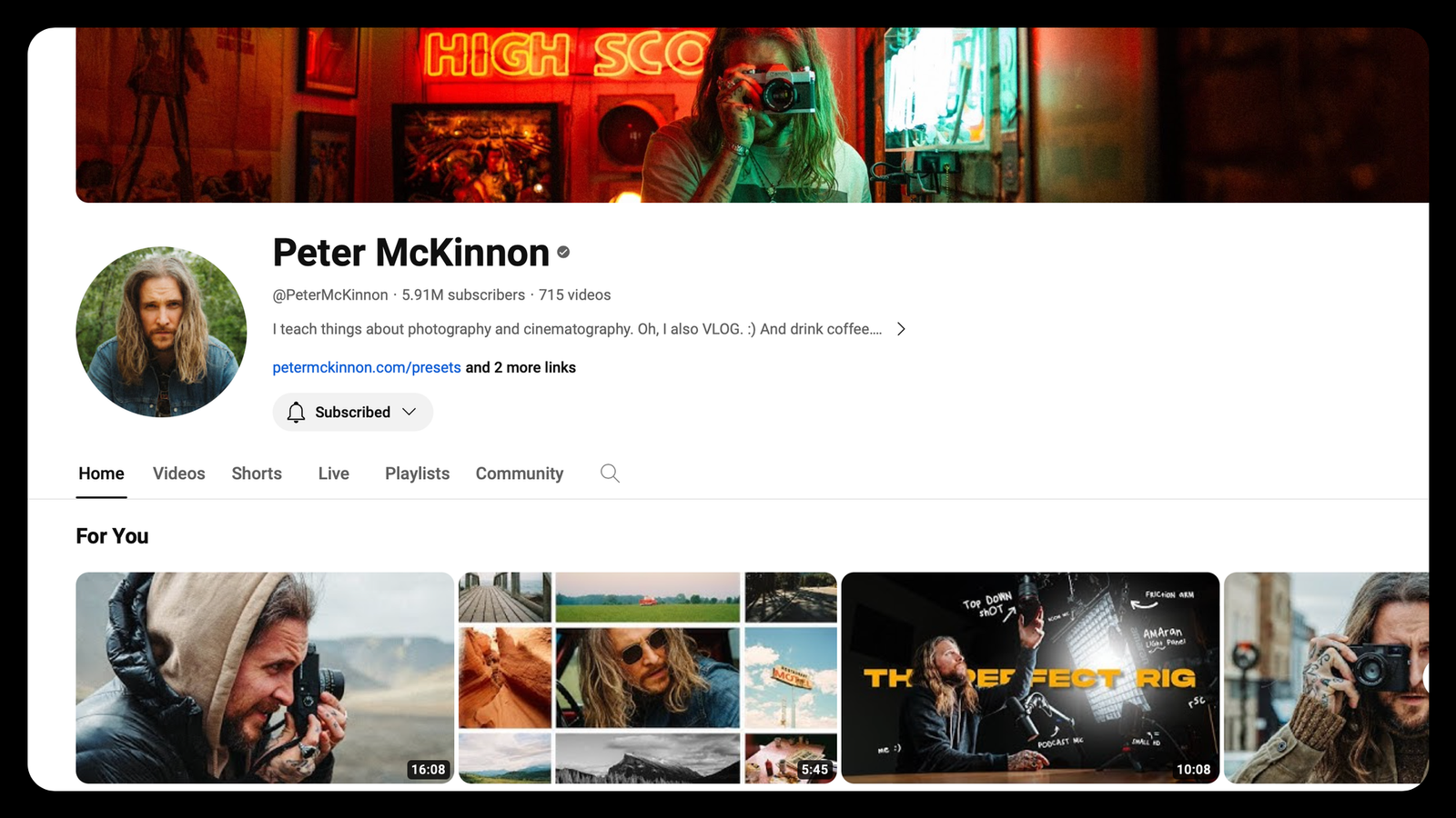 Top 27 Must-Follow Photography YouTube Channels
